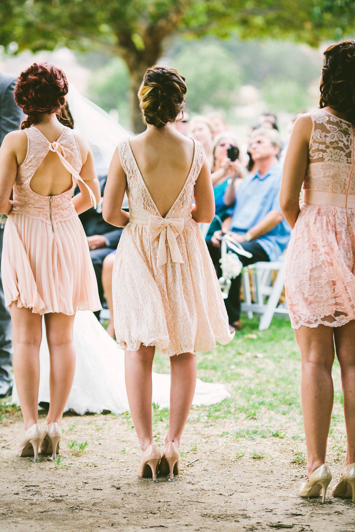 A Sweet Pink Bates Nut Farm Wedding - Let's Frolic Together
