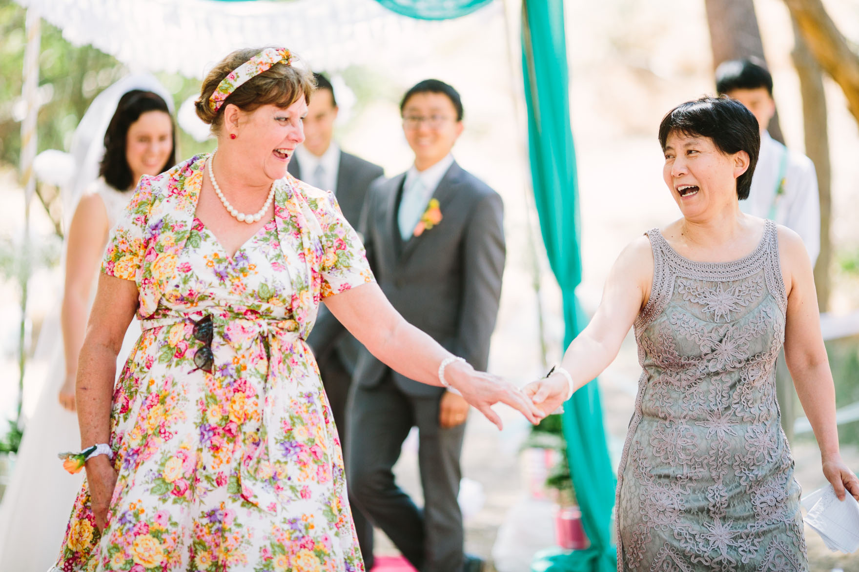 Colorful LA Block Party Wedding by Let's Frolic Together