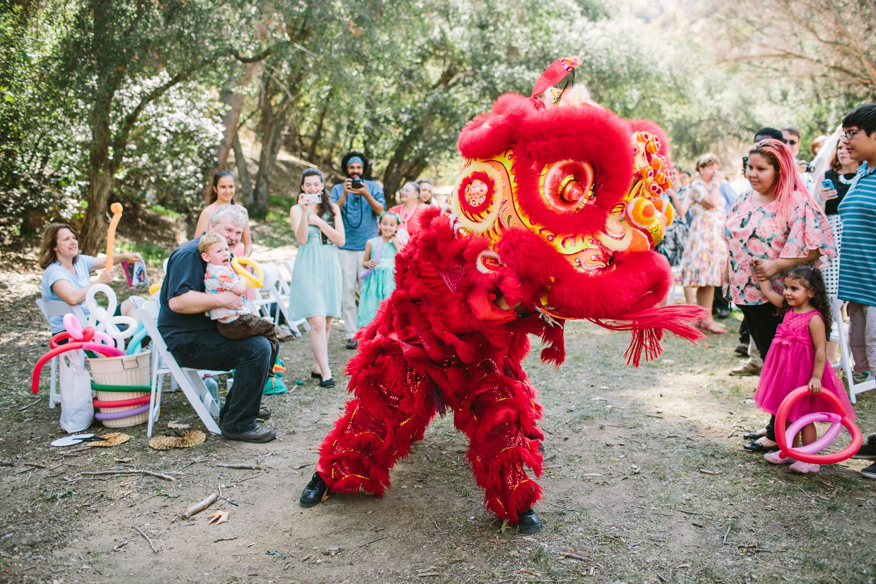 Colorful LA Block Party Wedding by Let's Frolic Together