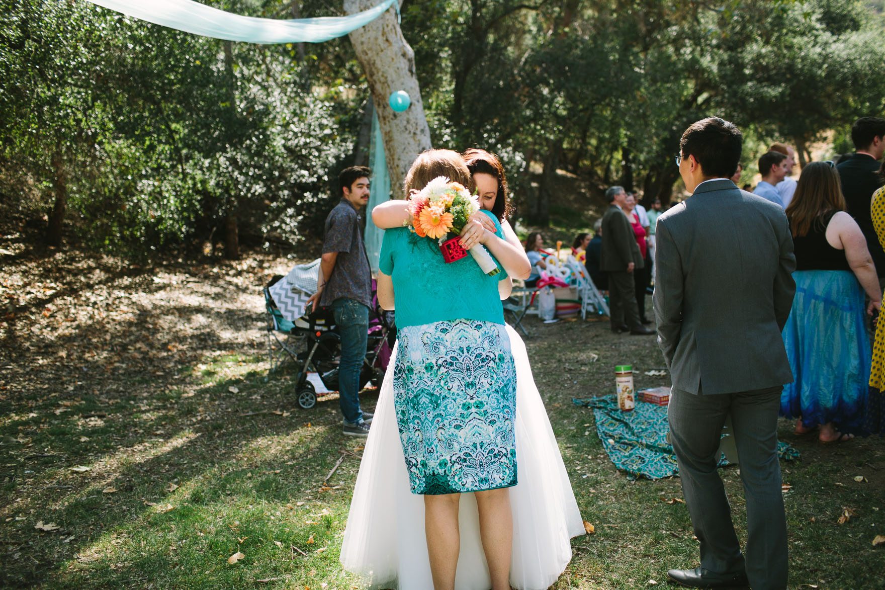 Colorful LA Block Party Wedding by Let's Frolic Together