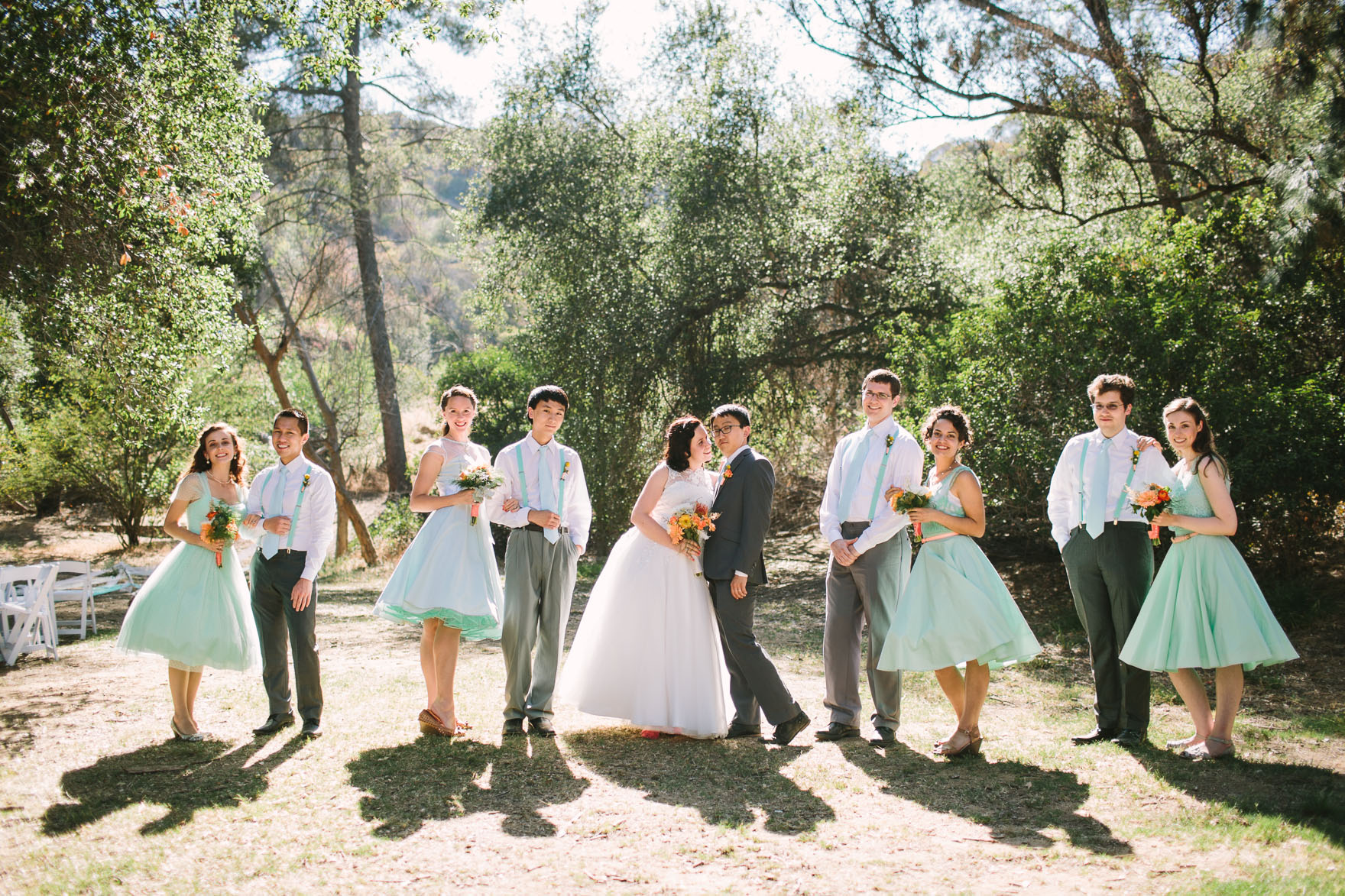 Colorful LA Block Party Wedding by Let's Frolic Together