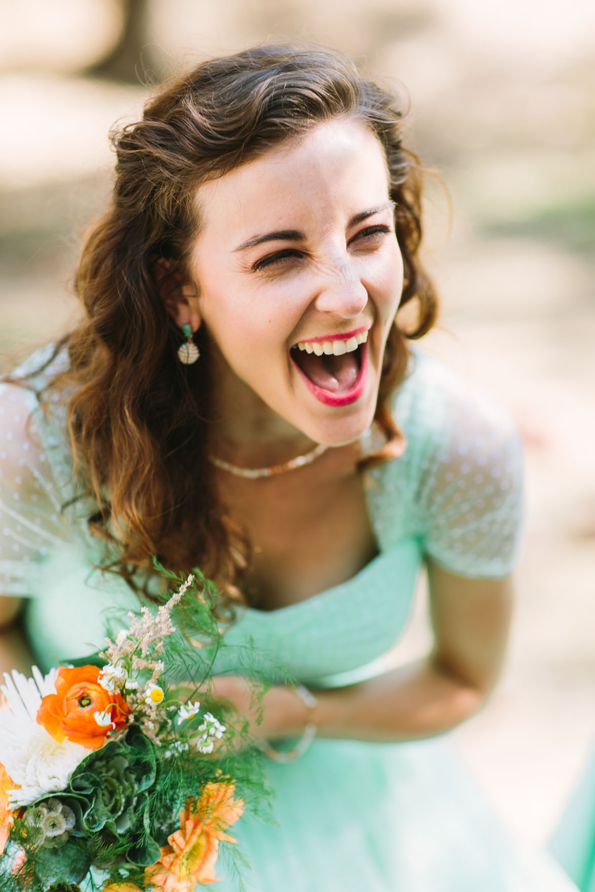 Colorful LA Block Party Wedding by Let's Frolic Together