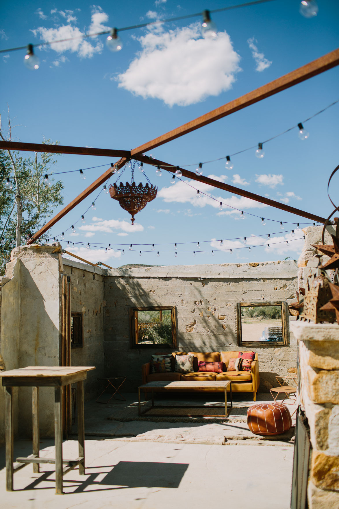 Dazzling, Inspired Desert Wedding - Let's Frolic Together