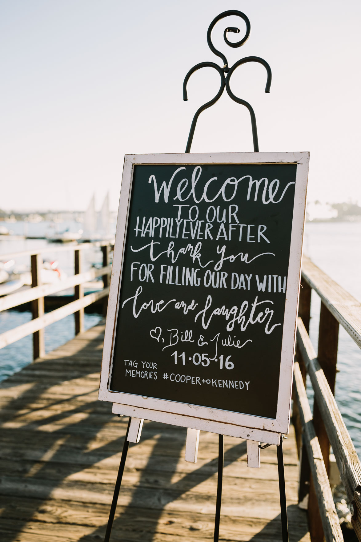 Intimate Paradise Point Wedding - Let's Frolic Together