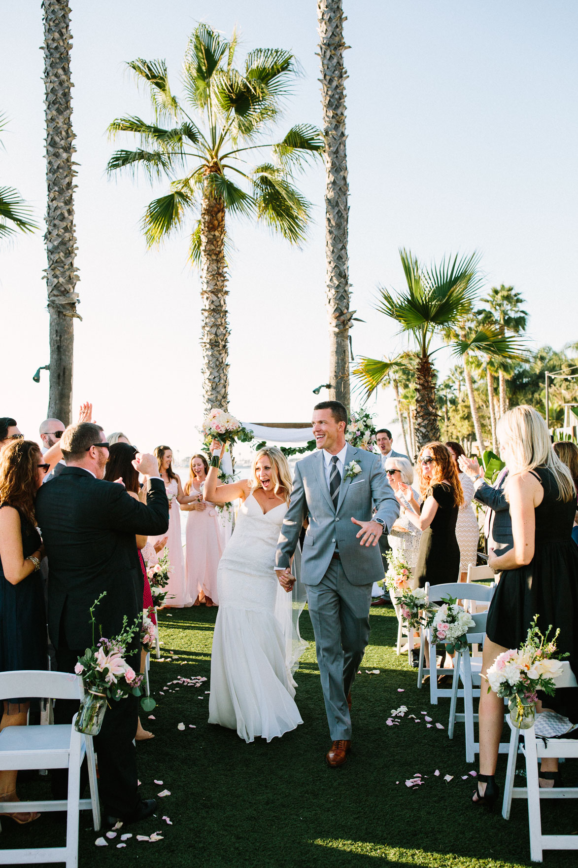 Intimate Paradise Point Wedding - Let's Frolic Together