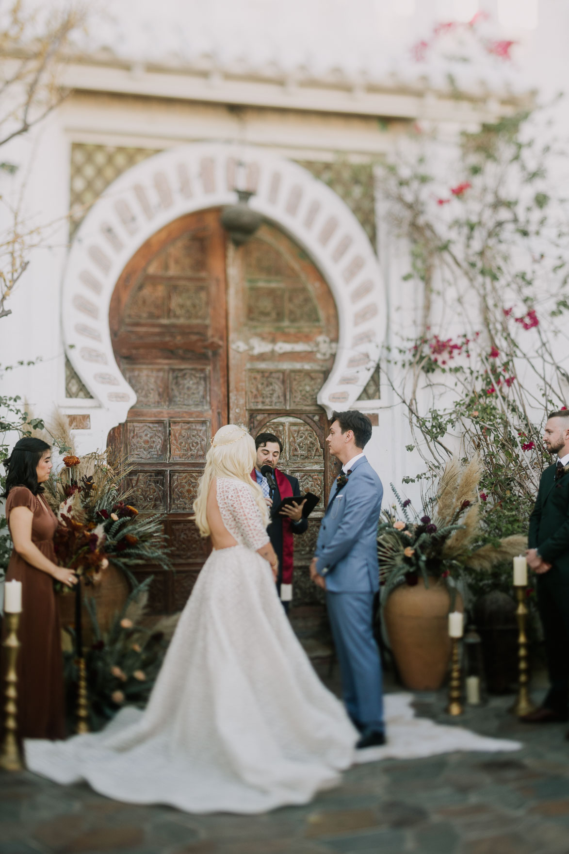 A Moroccan-Inspired Palm Springs Wedding - Let's Frolic Together