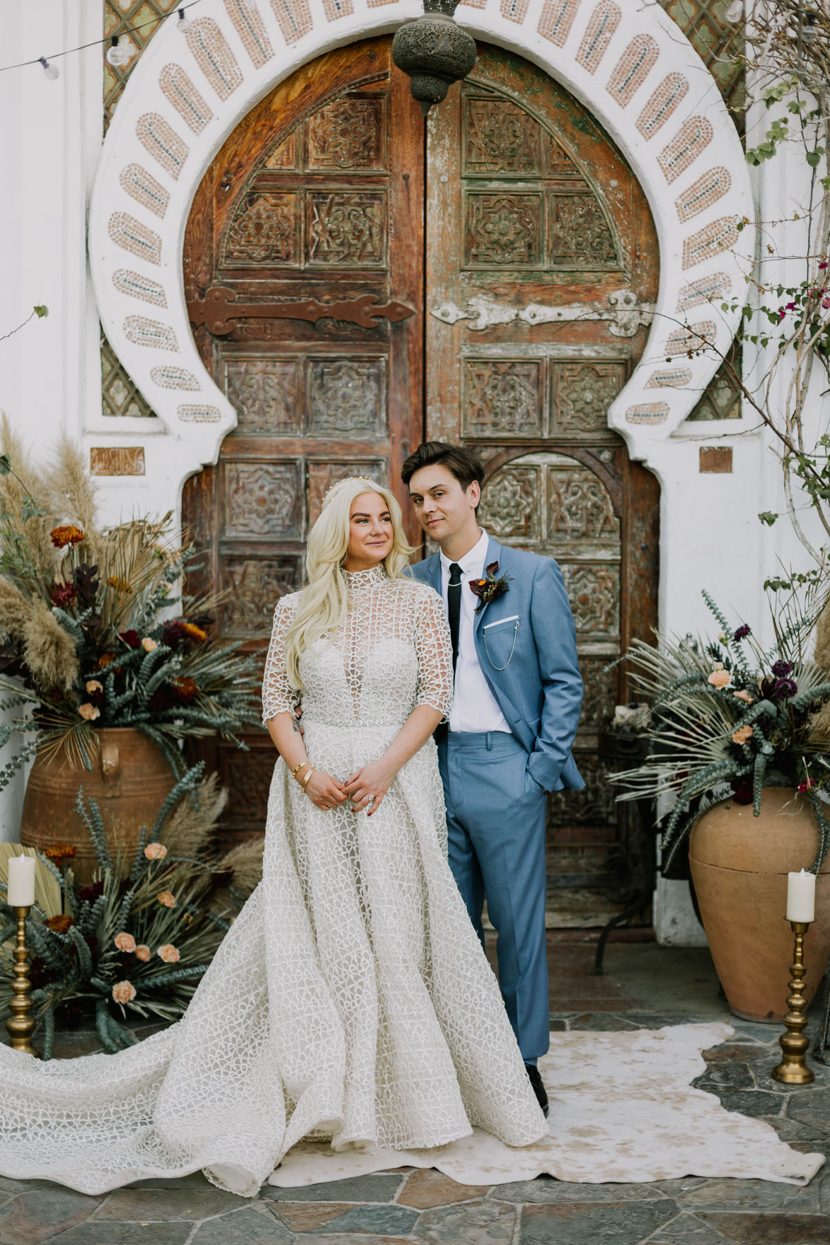 A Moroccan-Inspired Palm Springs Wedding - Let's Frolic Together