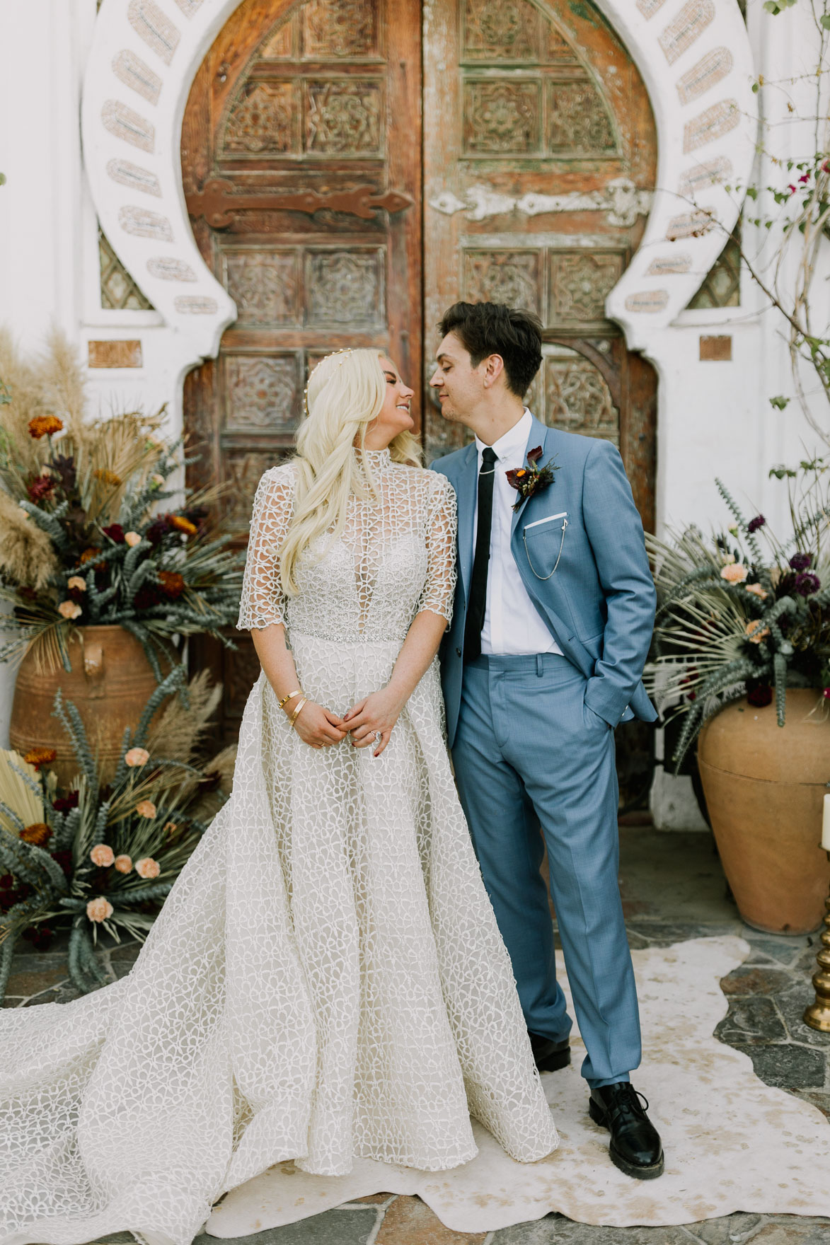 A Moroccan-Inspired Palm Springs Wedding - Let's Frolic Together